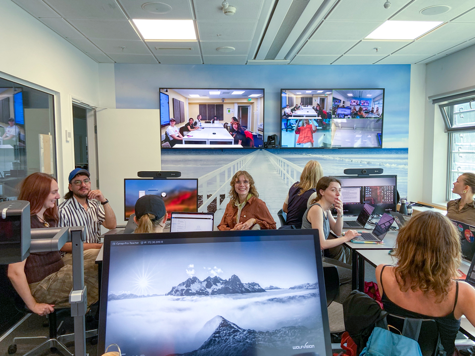 Professor Mie Buhl has created a hybrid learning space that support Problem-Based Learning