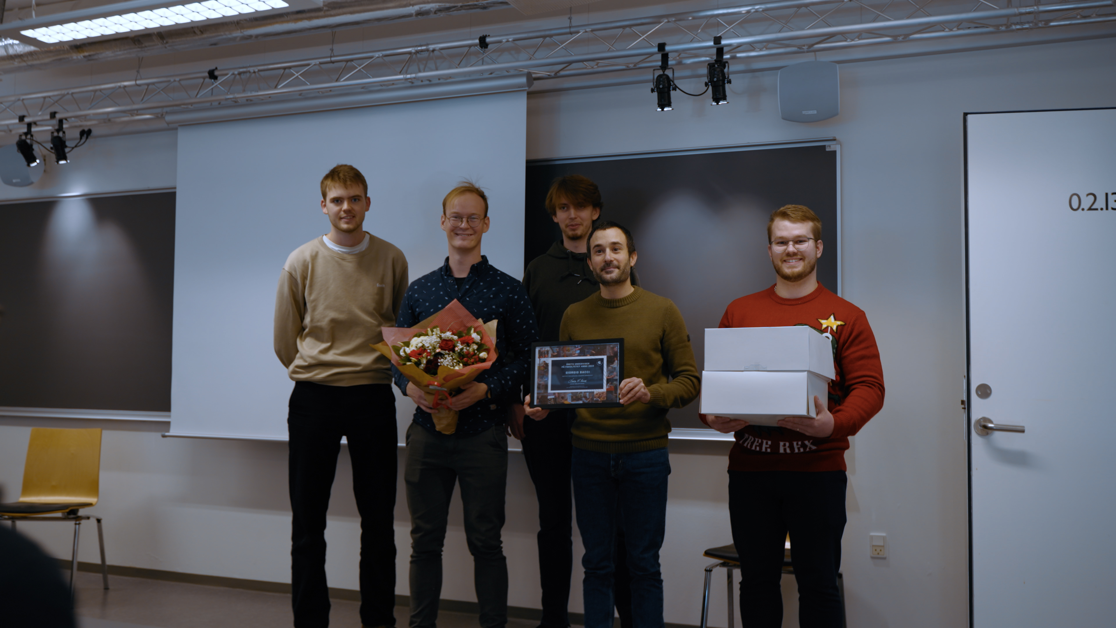 Giorgio Bacci is Teacher of the Year at the TECH faculty - Aalborg ...